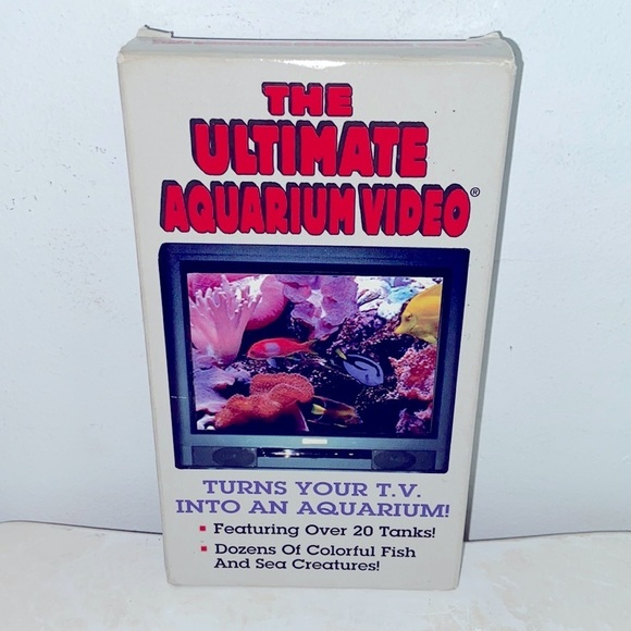 ML | Other | Collectors Item The Ultimate Aquarium Video Vhs Video Tape ...